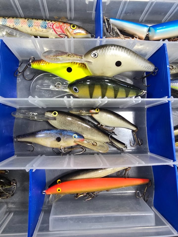 Rapala Bass Fishing Tackle Box Special: Assorted Styles & Colors - Lot of 31 | eBay
