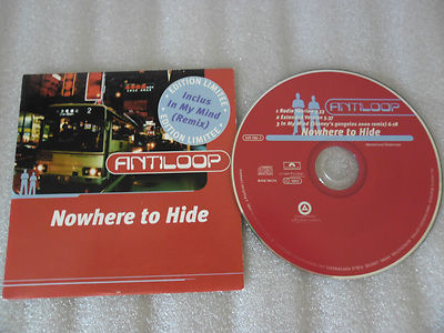 CD-ANTILOOP-Nowhere To Hide-(CD SINGLE)-1997-In My Mind-Edition Limitée ...