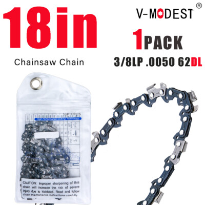 18" Chainsaw Chain Blade For ECHO DCS-5000 CS 345 CS 370 etc. 3/8"LP ...