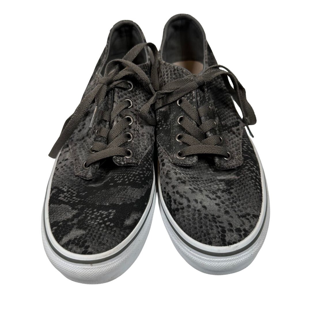 Vans Authentic Suede Snakeskin Print Low Top Sneaker Women 10 | eBay