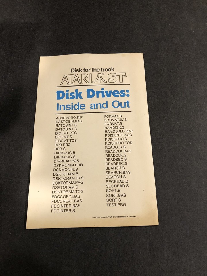atari ST disk drives inside and out volume 13 | eBay