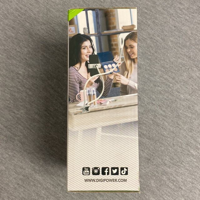 DIGIPOWER Dp-vlr3 Live Streaming Light Kit LED Go Viral Vlogging DPVLR3 ...