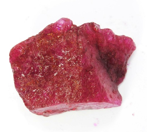 378 Ct Red Ruby Dyed Rough Earth Mined Certified Loose Gemstone | eBay