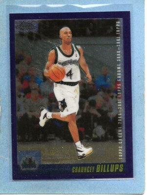 CHAUNCEY BILLUPS - 2000-01 Topps Chrome - #111 - Wolves - $1 Shipping ...