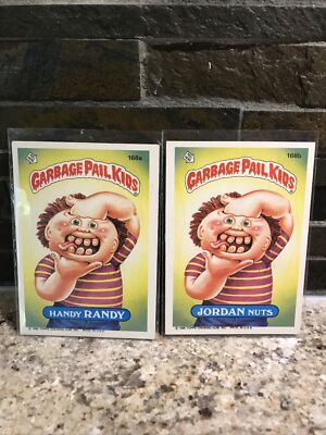 Topps Garbage Pail Kids '86 - Series 5, Handy Randy & Jordan Nuts #168a ...