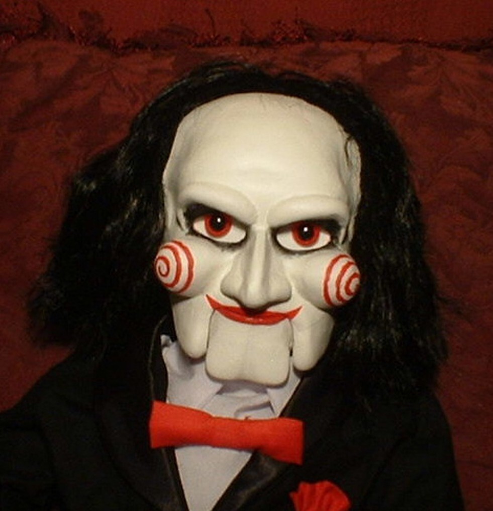 Haunted Ventriloquist Creepy Carnival Clown Doll "EYES FOLLOW YOU ...