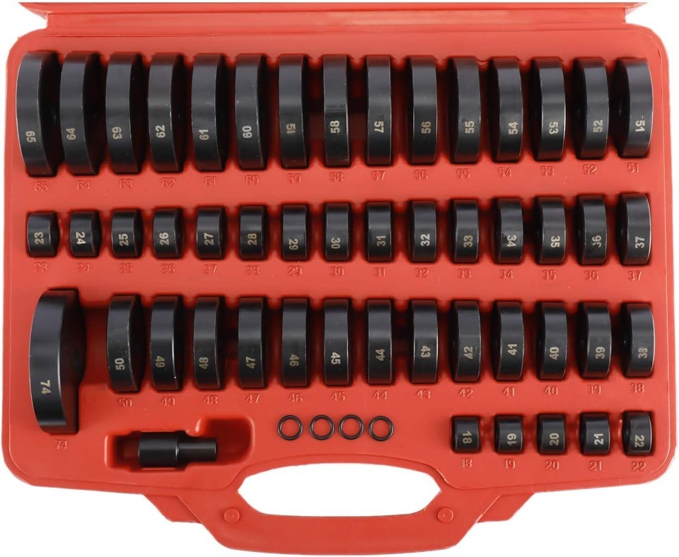 52Pc Bearing Bushing Seal Ring Driver Installer Tool Set Hydraulic ...