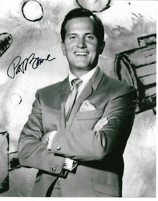 Pat Boone Authentic Signed 8x10 Photo Autographed, Singer, Musician | eBay
