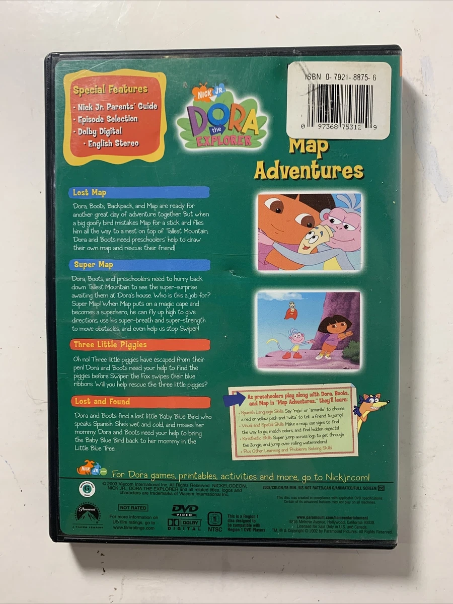 Dora Baby Blue Bird Map