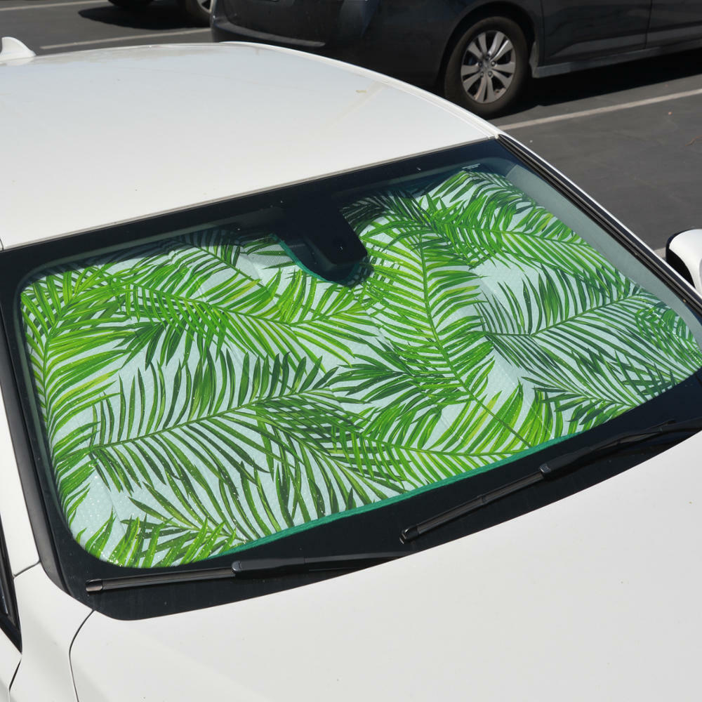 Leaves Auto Sun Shade Visor Windshield Front Car Window UV Sun ...