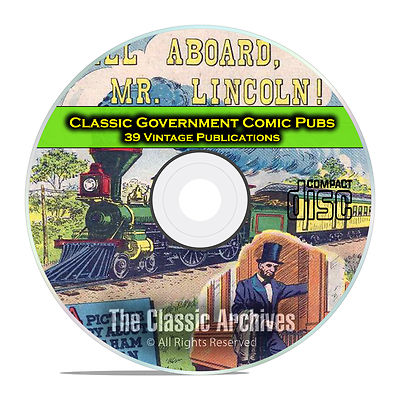 Classic Government Publications, Comics, 39 Issues Golden Age Comics CD ...