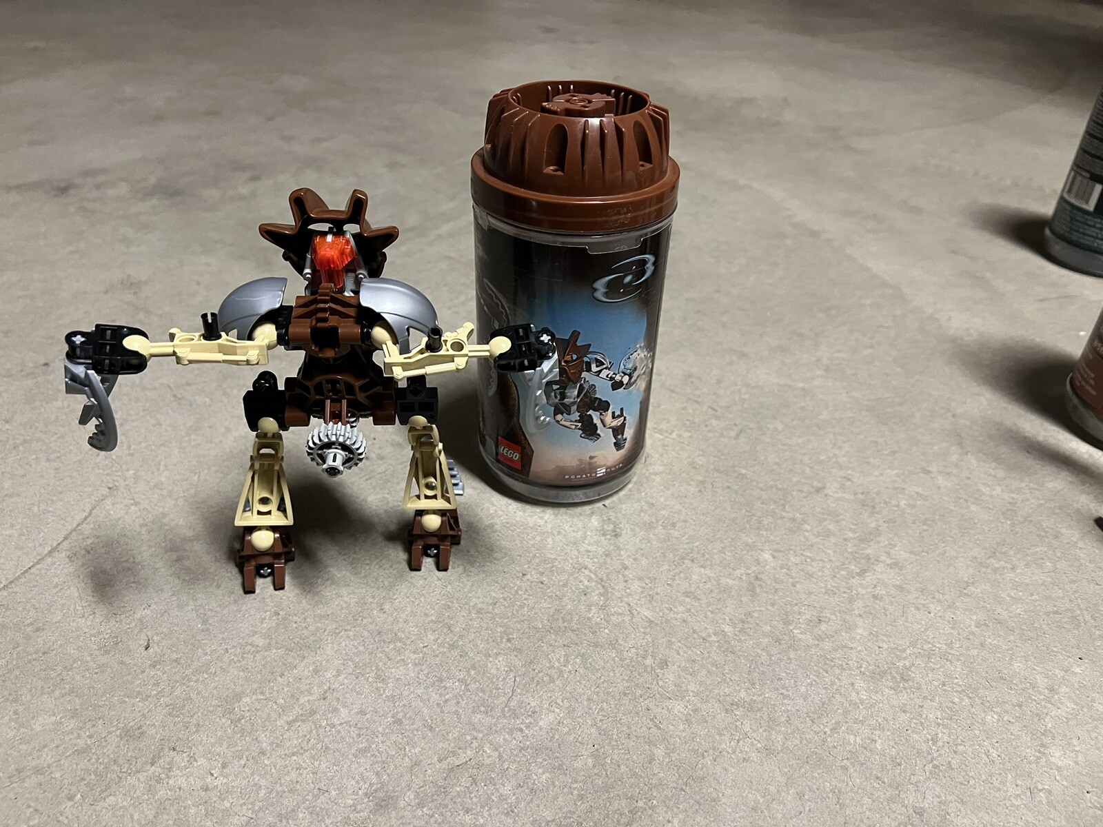 LEGO BIONICLE: Pohatu Nuva (8568) Complete Build With Canister ...