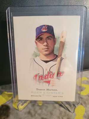 2006 Topps Allen & Ginter's Travis Hafner #35 SP Cleveland Indians ...