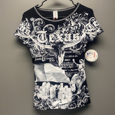 BIG BANG CLOTHING CO Ladies Size Small Top! Texas! Texas Pride! NWT | eBay