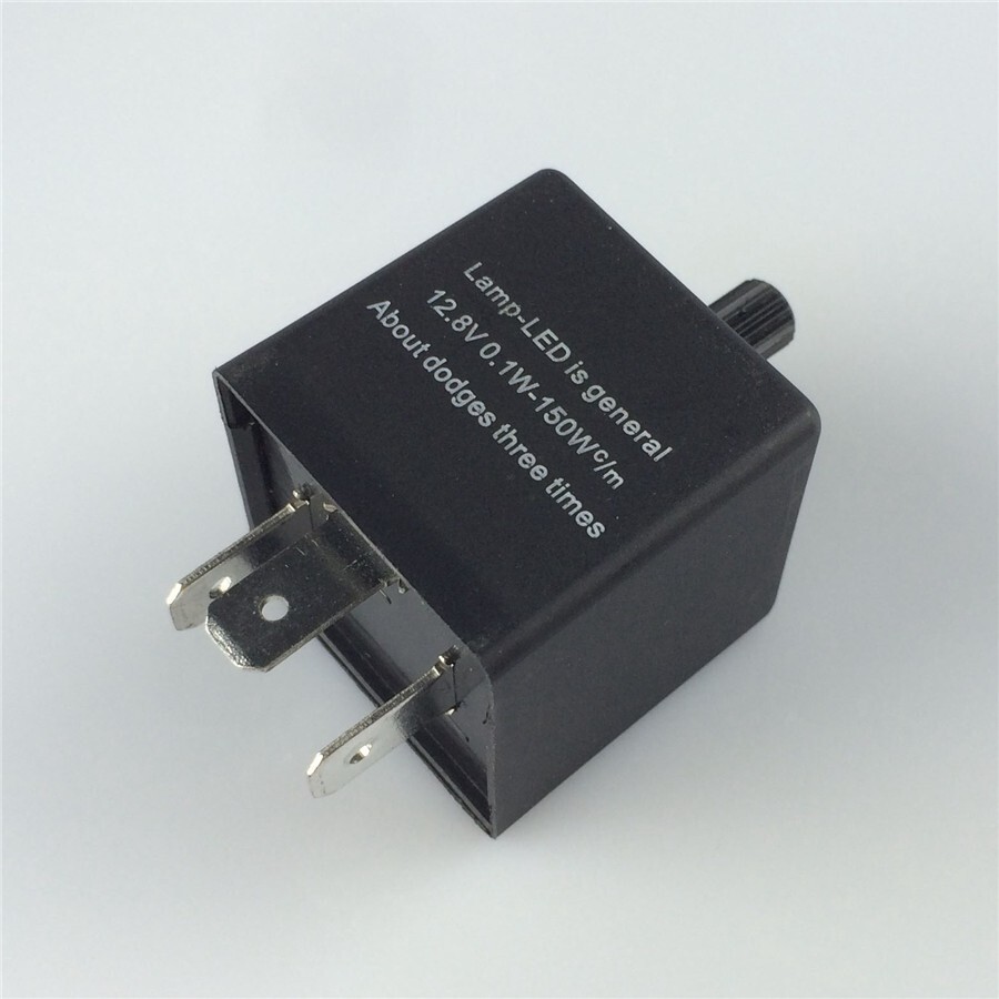 1x 50W 3 Pin Electronic Car LED Flasher Relay CF13 JL-02 Fix Turn ...