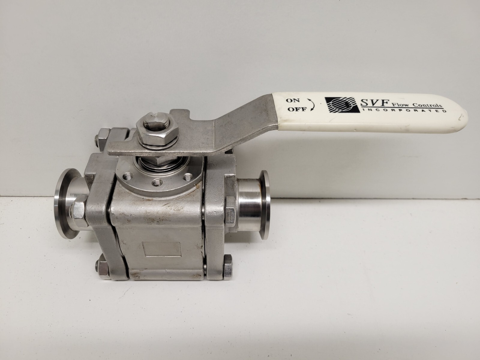 GOOD USED! SVF 1-1/2" SS BALL VALVE SBC76666ATTR SVF-F.C,I | eBay