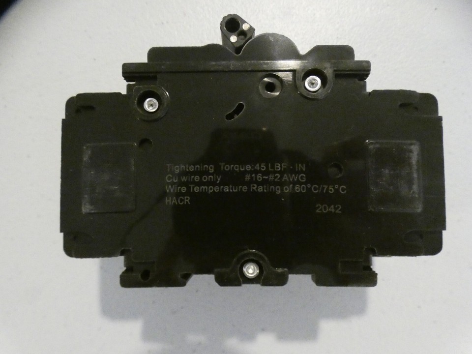 New HF 580063610 Bolt-On Circuit Breaker 60A 240V 2P 1PH E355778 | eBay