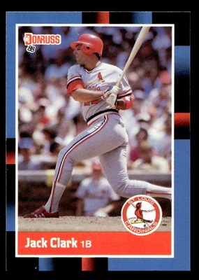 1988 Donruss #183 Jack Clark | eBay