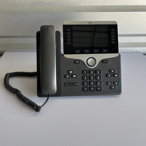 Cisco 8841 CP-8841-K9 IP Phone - Charcoal w/ Cord, Handset And Stand | eBay