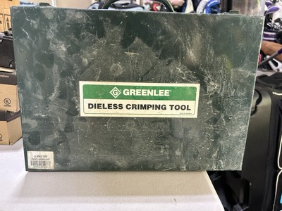 Greenlee RK06FT Remote, Hydraulic, Quad-Point, Dieless, Crimping Tool ...