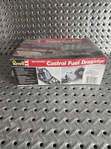 Revell Castrol GTX Top Fuel Dragster Gary Ormsby 1/25 Model Kit FACTORY ...