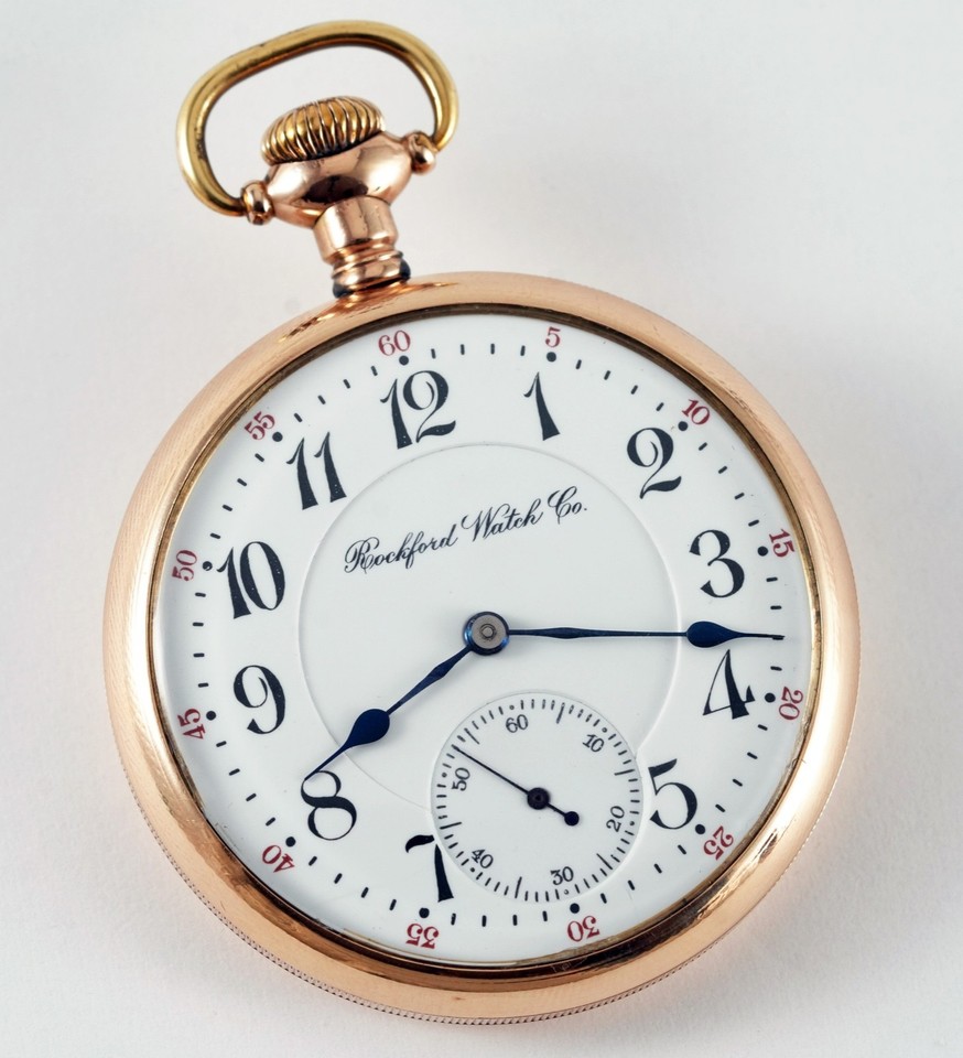 ROCKFORD GRADE 525 21 JEWEL 16S SCARCE RAILROAD POCKET WATCH | eBay