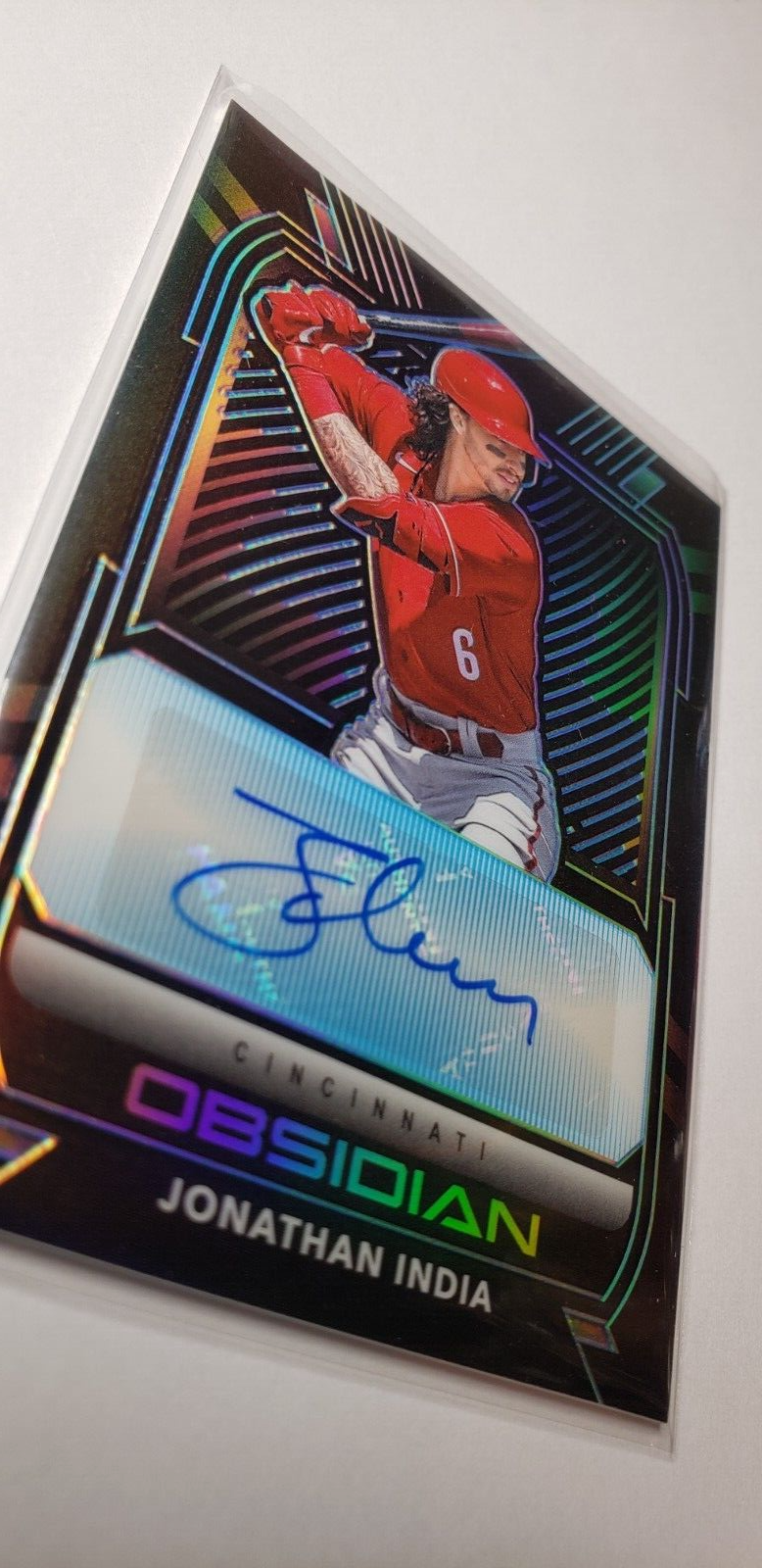 2021 Panini Obsidian Jonathan India Autograph No. O-J1 NM. Free Ship | eBay