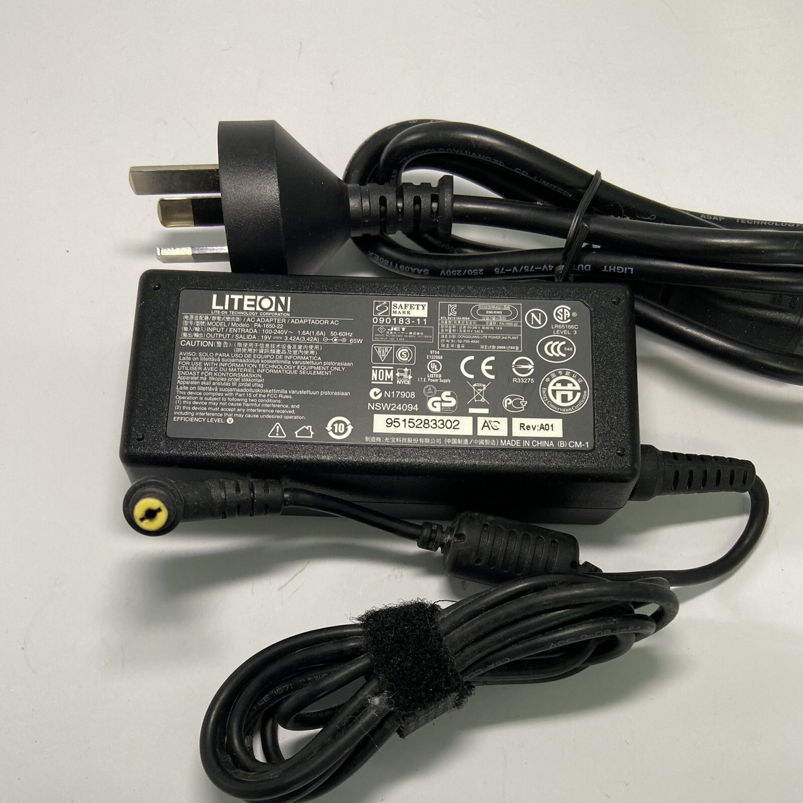 Lite-on PA-1650-002 19V 3.42A 65W AC Adapter for Acer laptop | eBay