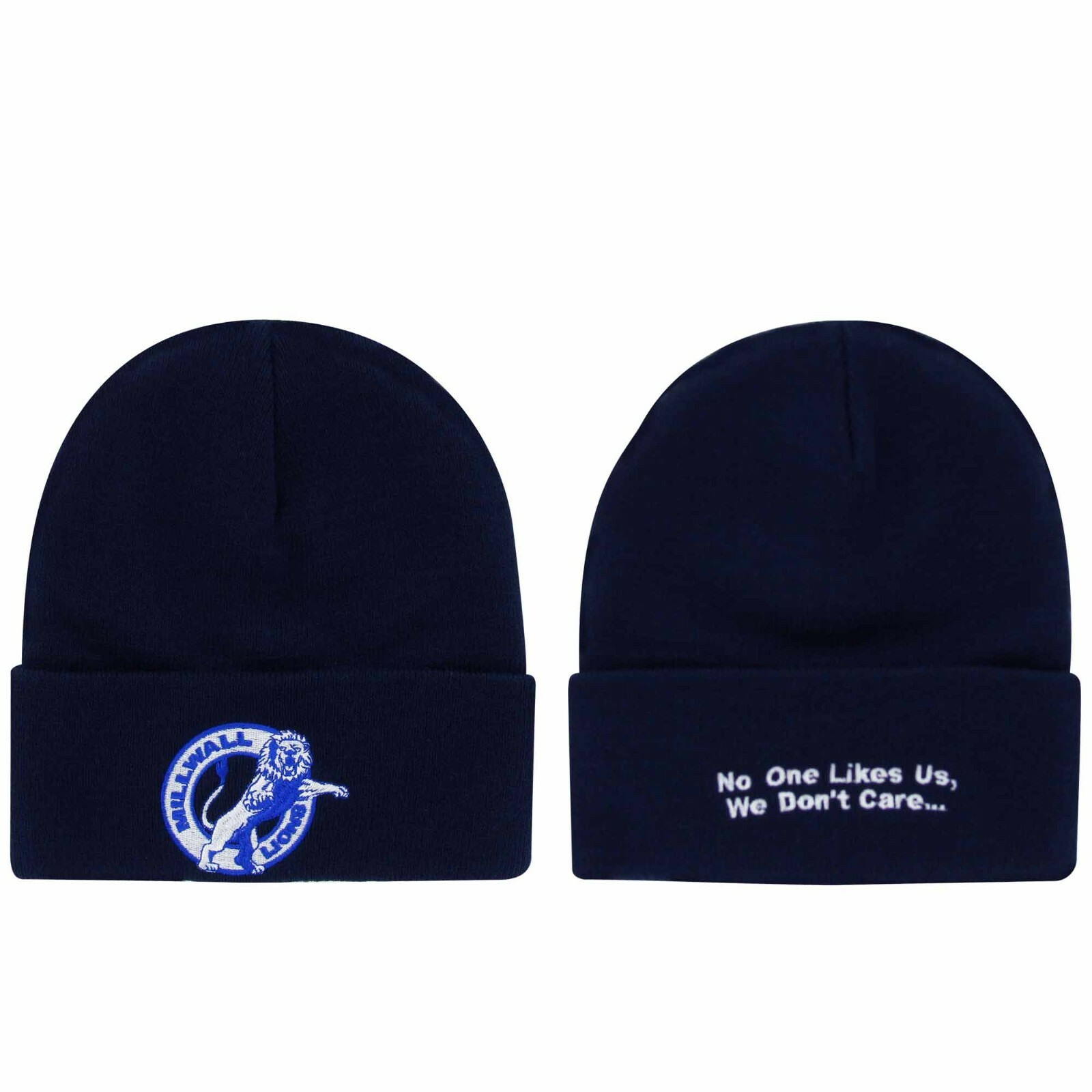 Millwall No One Likes Us Bronx Hat 100% Acrylic, Millwall Fans Winter ...