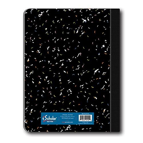 Primary Composition Book Journal Unruled Top 5 Inch Ruled Bottom Half ...
