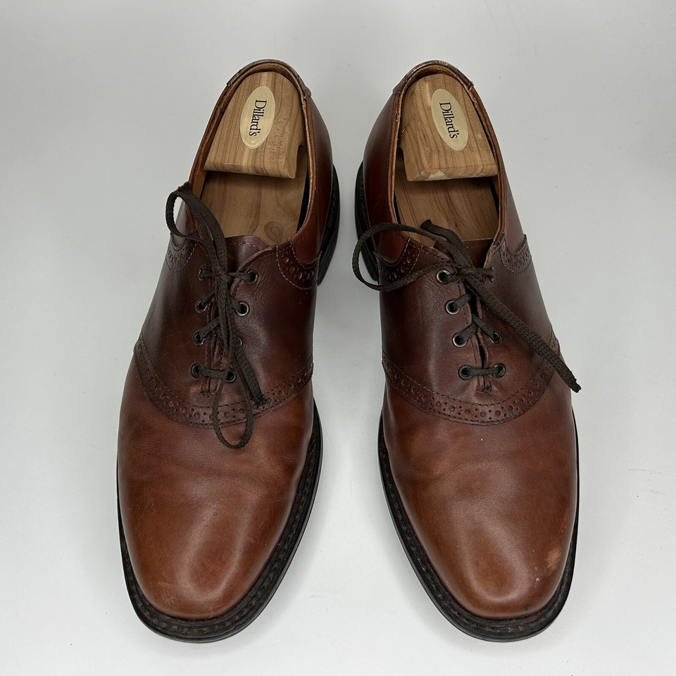 Allen Edmonds Shoes Men’s 10.5 D Shelton 4968 Leather Oxfords Lace Up ...