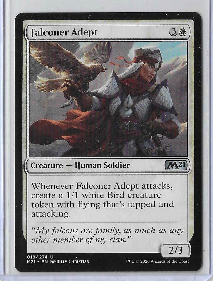 MTG Falconer Adept Core Set 2021 (M21) Uncommon Magic Card #018/274 ...