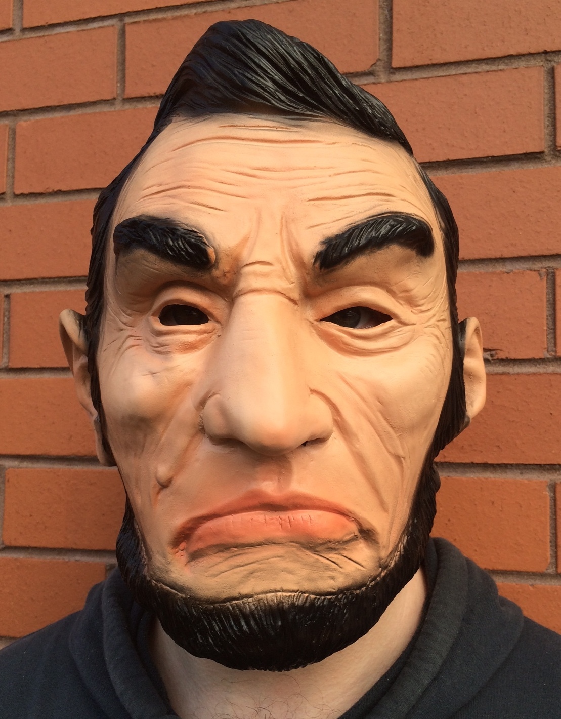 Abraham Lincoln Mask Abe Halloween President Election Year Latex The ...