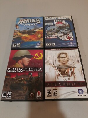 Lot of 4 PC - CD ROM GAMES. ALL TESTED. IN EXCELLENT CONDITION | eBay