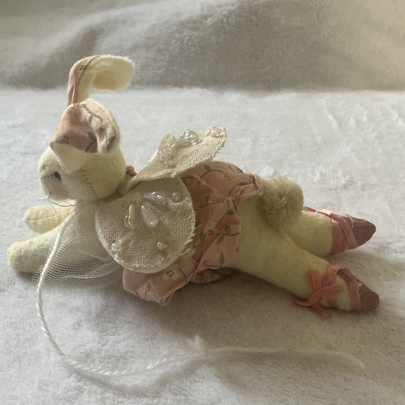 Vintage 2001, Coyne’s and Company, Soft Easter Ballet Bunny Rabbit with ...