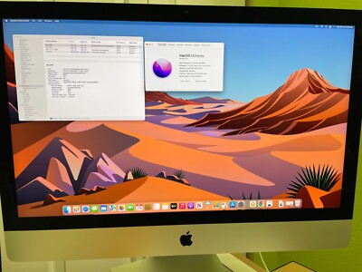 Apple iMac 27" 5K RETINA Desktop i5 2015 16GB RAM AMD Radeon R9 M395 2 ...