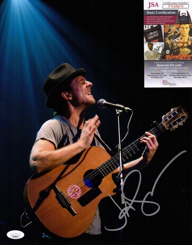 Jason Mraz Signed The Max Amsterdam 7/9/08 11x14 Photo JSA COA VV69679 ...