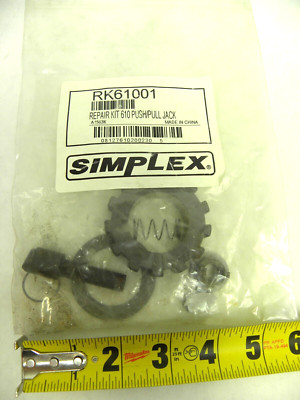 NEW IN PACK - SIMPLEX RK61001 Repair Part Kit for 610 Push Pull Jack | eBay