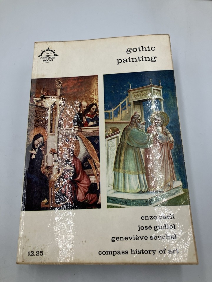 Lot of 4 Vintage Compass History of Art PB Books Medieval Gothic Painting | eBay