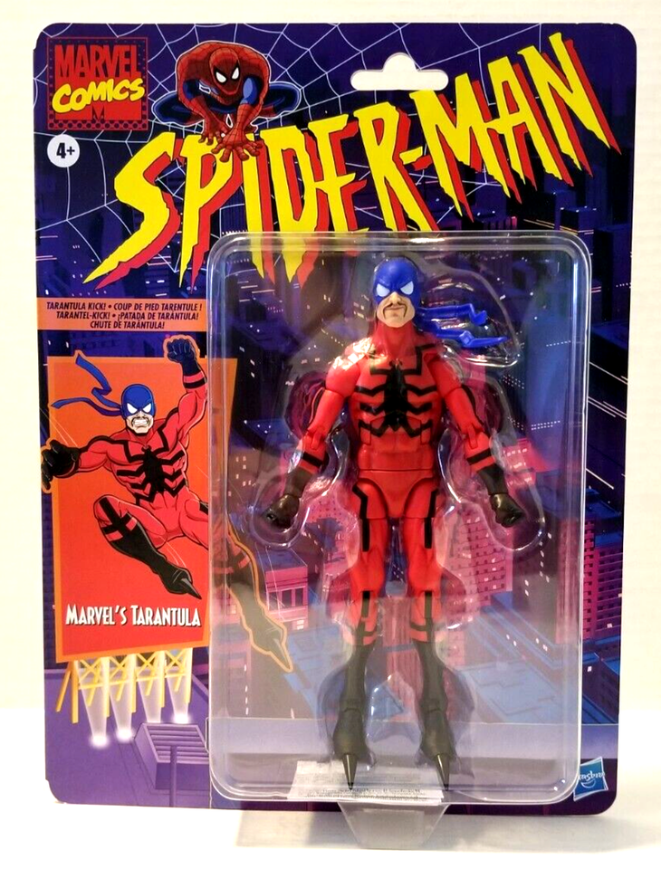 Hasbro Marvel Legends Series Spider-Man Marvel's Tarantula 6in Action ...