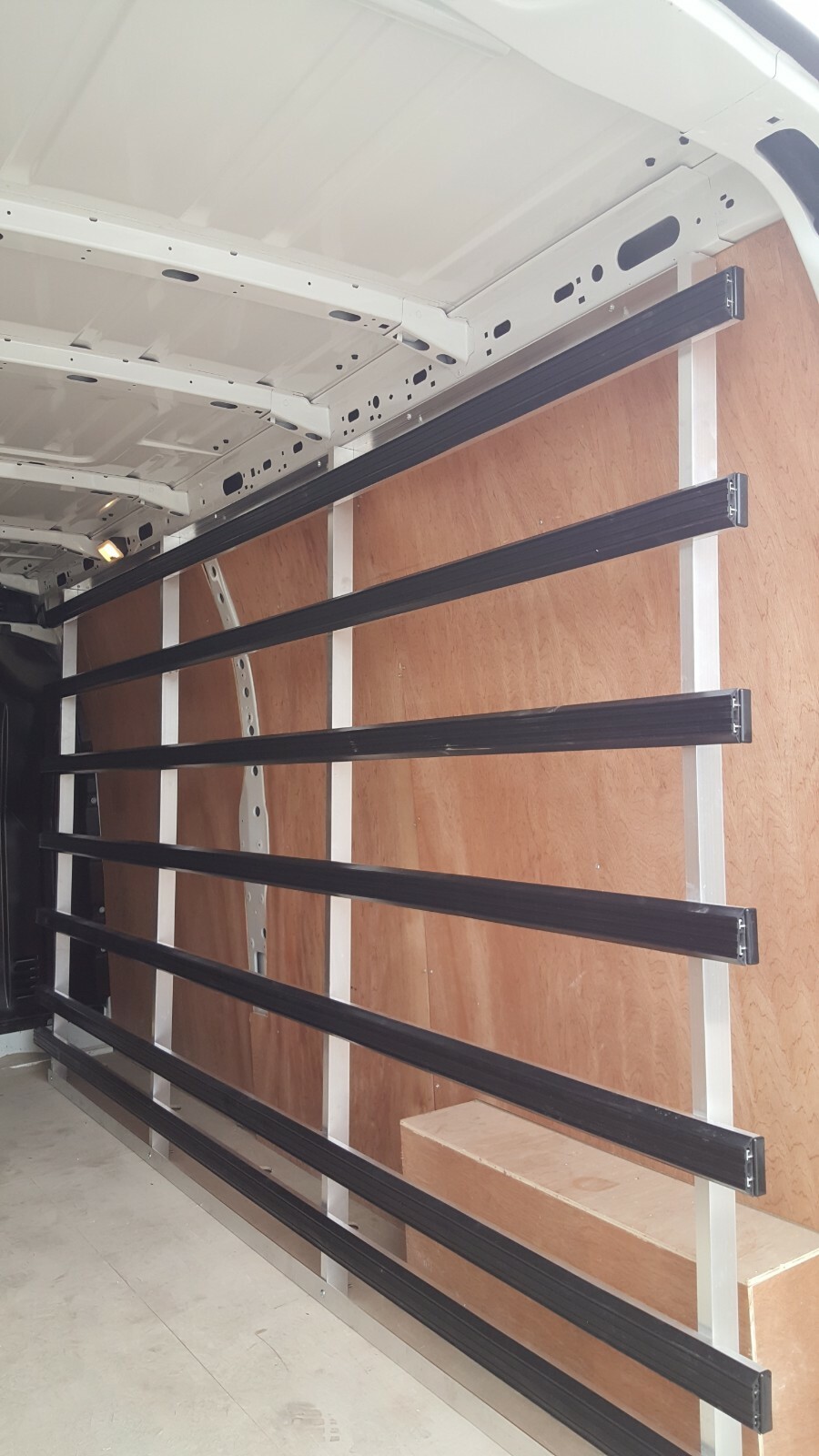 Single Medium Internal Frail Glass Rack - Ford Transit (Price includes ...