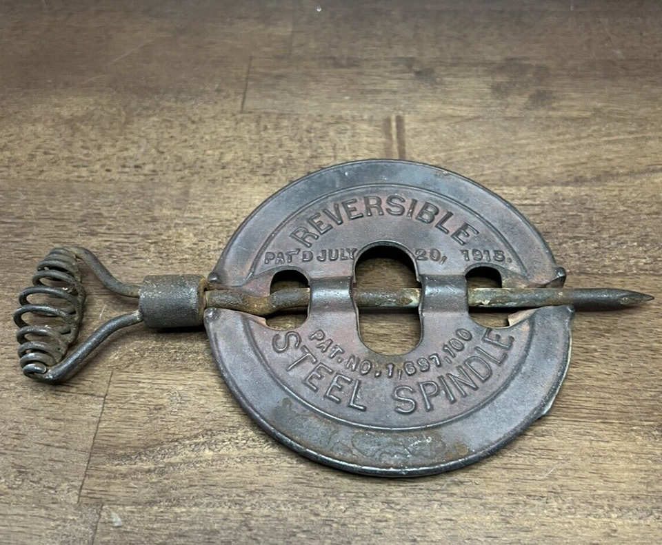 Vintage GRISWOLD AMERICAN 5" Reversible Steel Spindle Flue Damper Erie ...