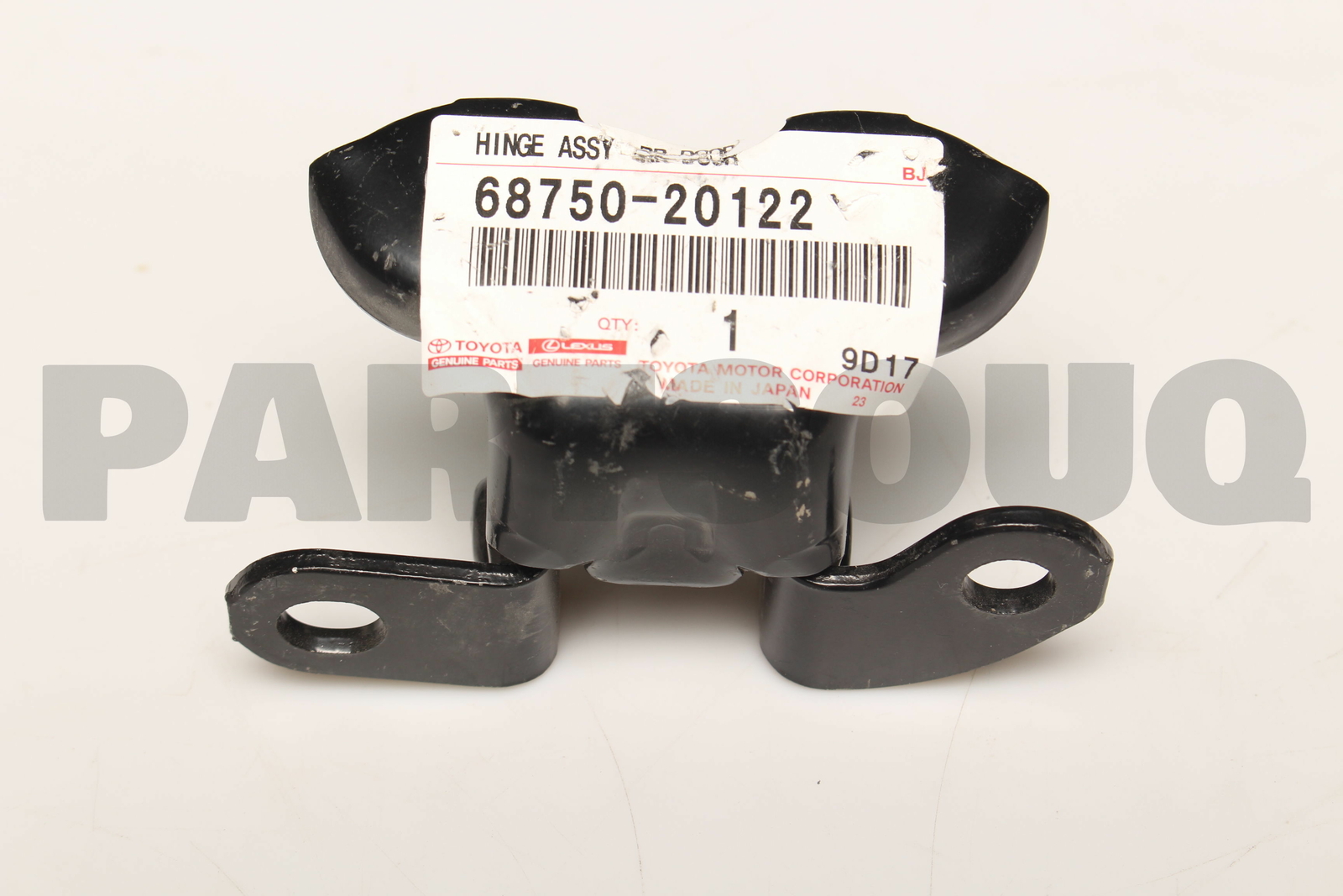 6875020122 Genuine Toyota HINGE ASSY, REAR DOOR, UPPER RH 68750-20122 ...