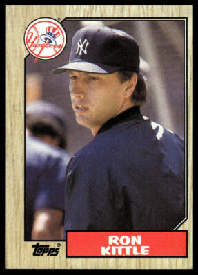1987 Topps #584 Ron Kittle New York Yankees | eBay