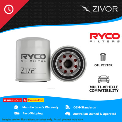 New RYCO Oil Filter Spin On For TOYOTA COROLLA AE80 1.3L 2A-LC Z172 ...