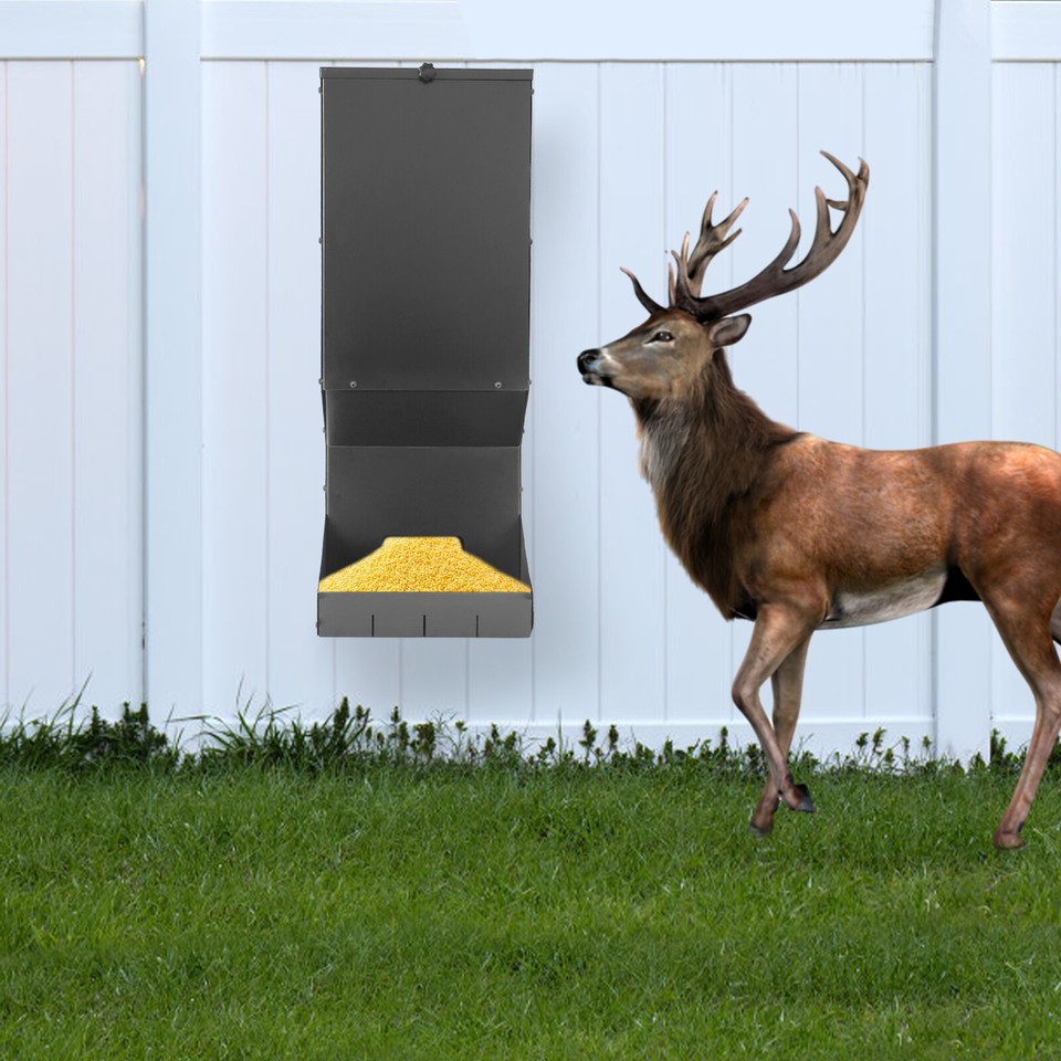 Hanging Deer Feeder Box Heavy Duty Automatic Deer Feeder Dispensers ...