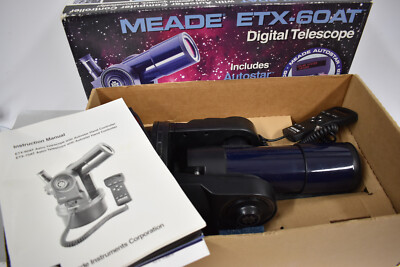 Meade ETX-60 AT Refractor Digital Telescope With Computer Controller ...