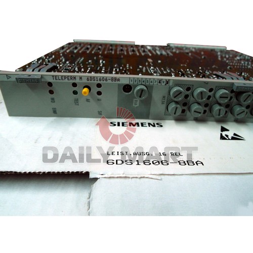 New in Box Siemens 6DS1606-8BA Teleperm M/ME Binary Output 16 ...