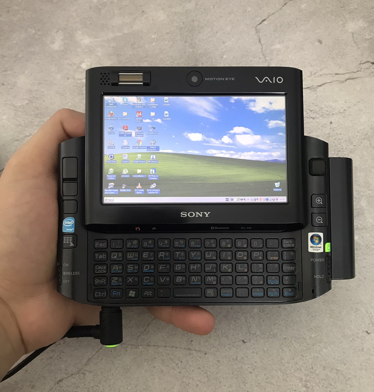 Sony VAIO Black Portable Mini Laptop VGN-UX1XRN | eBay