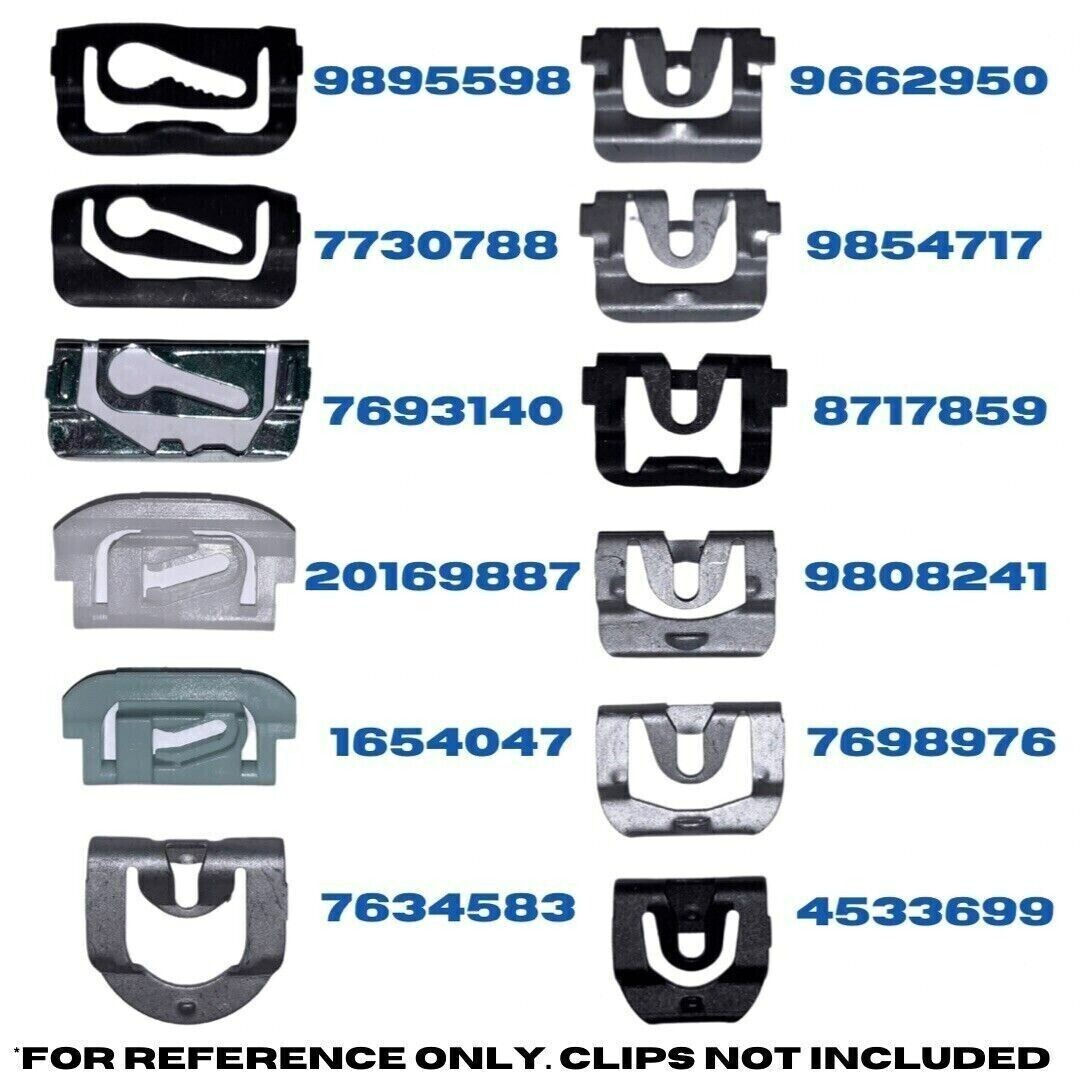 For 1965-70 Riviera Rear Glass Window Front Windshield Molding Trim ...